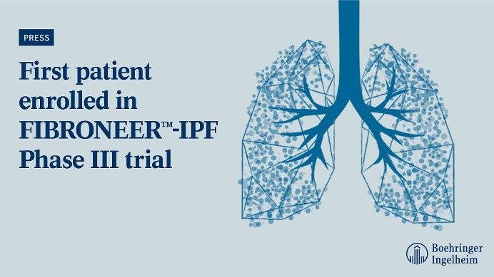 Nerandomilast primary endpoint Phase 3 FIBRONEER-ILD pulmonary fibrosis | Boehringer Ingelheim